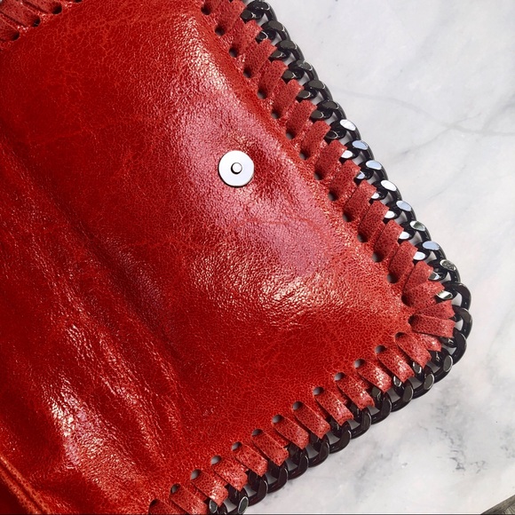 German Fuentes | Bags | German Fuentes Chained Leather Crossbody Bag ...